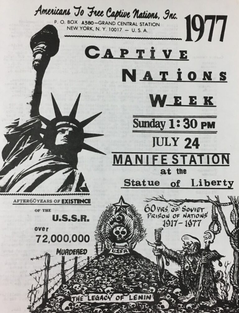 Captive Nations Proclamation – Captive Nations Coalition